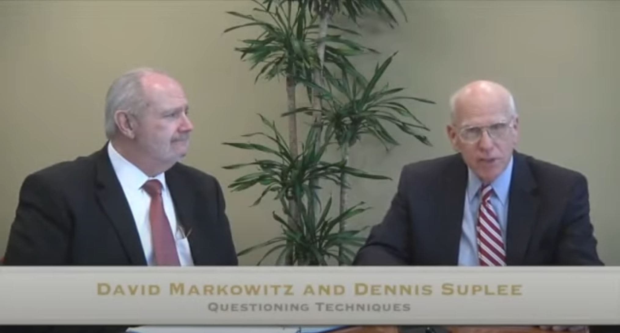 Taking and Defending Depositions, P1V6: Questioning Techniques – ACTL