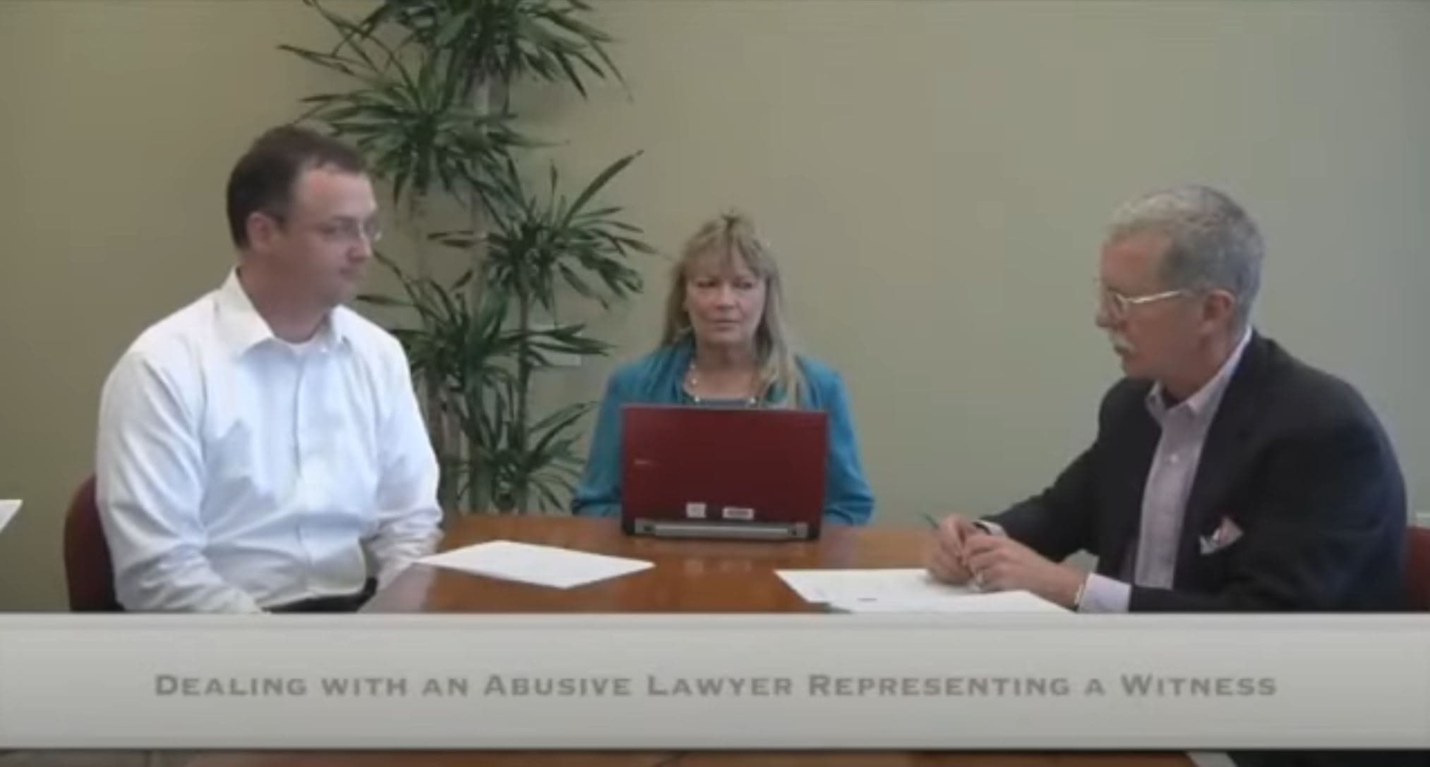 Taking and Defending Depositions, P2V6: Dealing with an Abusive Lawyer – ACTL
