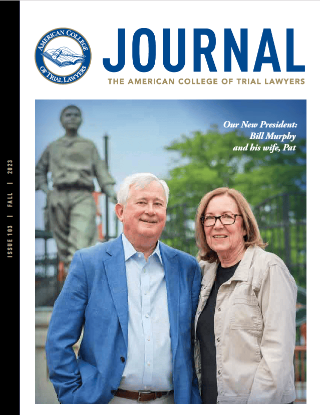Journal 103 Fall 2023 - ACTL